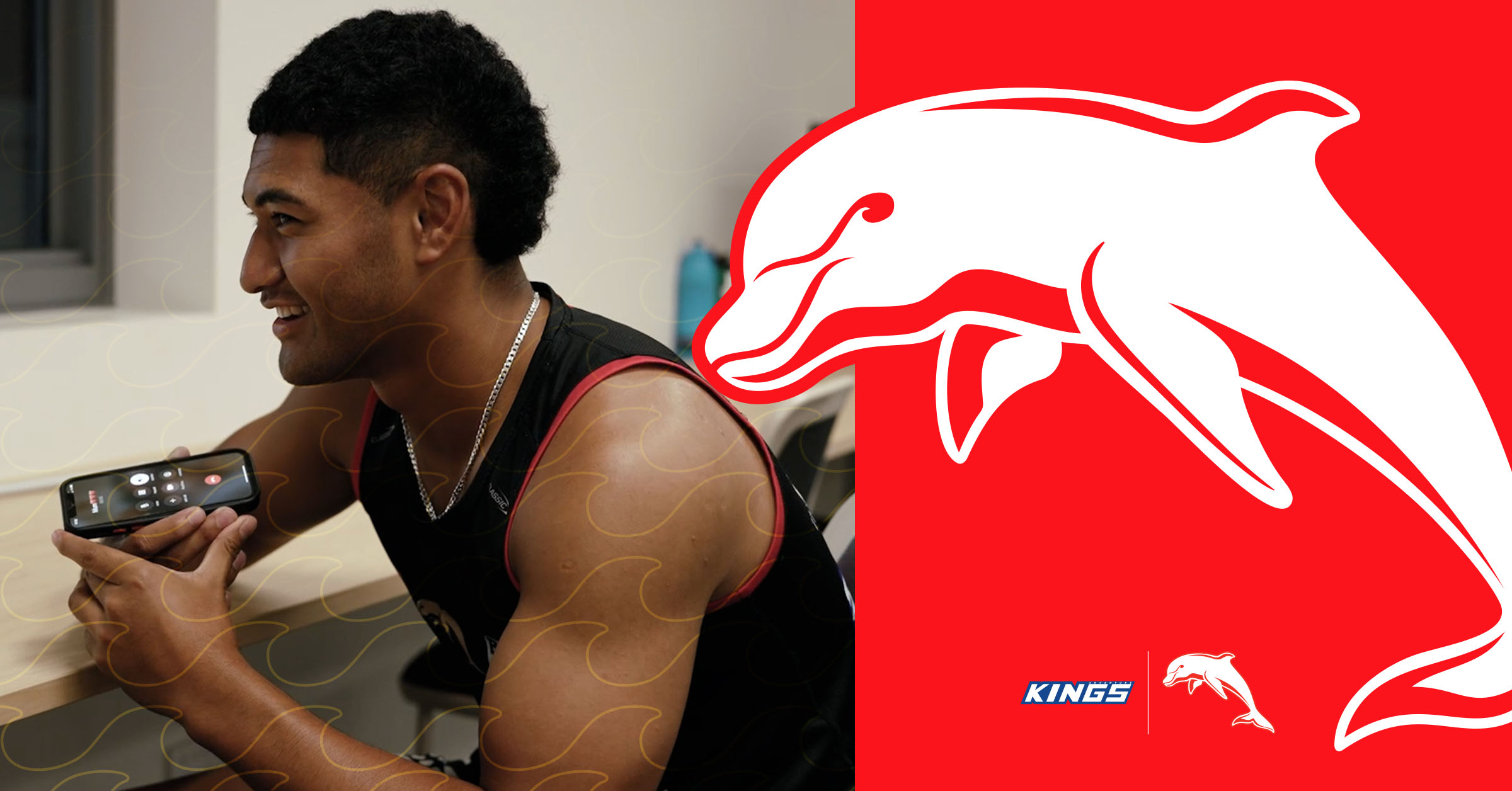 Isaiya Katoa tells his parents he's making his Dolphins NRL debut | NRL.com