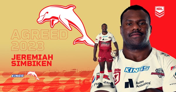 From the verge of walking away, Jeremiah Simbiken earns Dolphins NRL ...