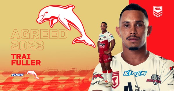Trai Fuller graduates to Dolphins' NRL squad | Dolphins