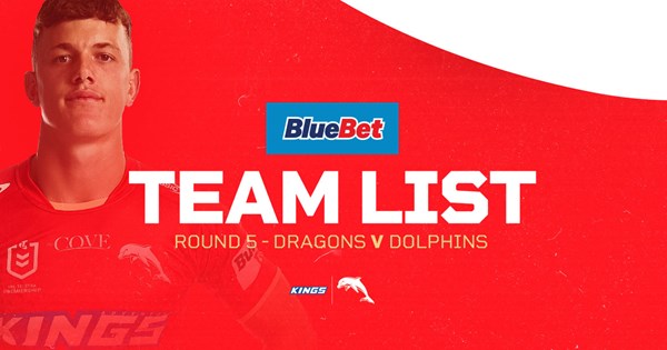 Jack Bostock to debut as changes named for injury-hit Dolphins | Dolphins