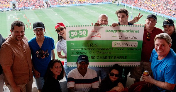 50-50 Charity Raffle - Round 1 Update | Dolphins