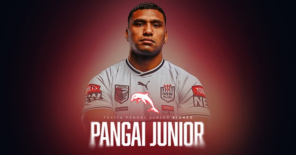 Tevita Pangai Junior joins the Dolphins for 2024 | Dolphins