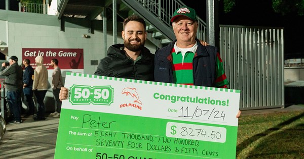 50-50 Charity Raffle - Round 19 Update | Dolphins