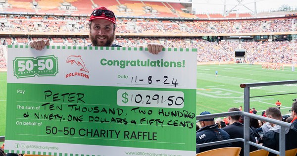 50-50 Charity Raffle - Round 26 Update | Dolphins