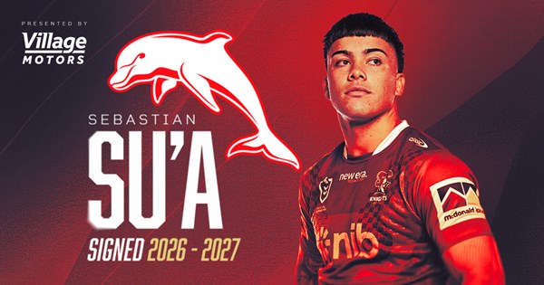 Dolphins bolster forward pack with Sebastian Su'a signing | Dolphins